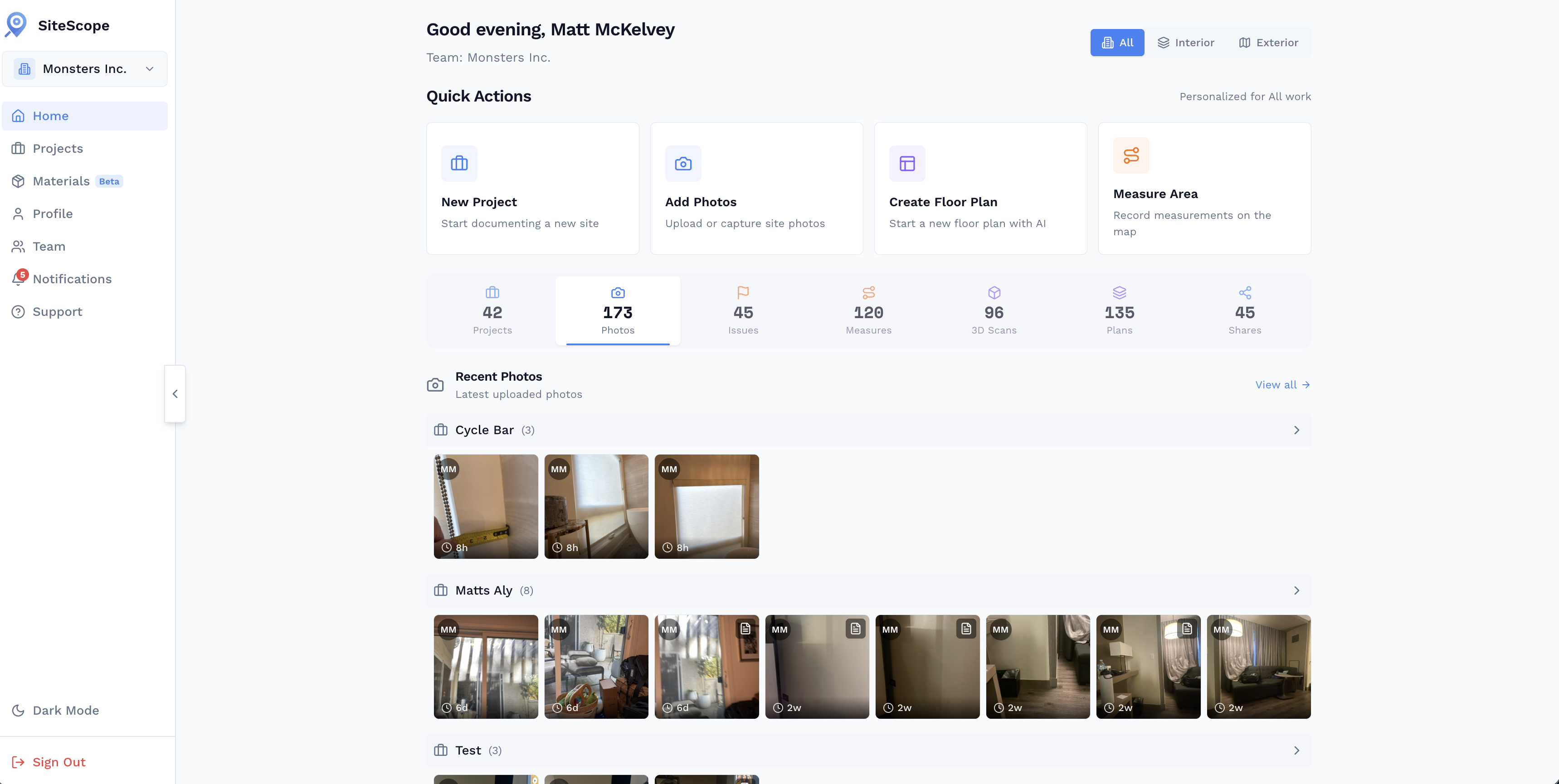 SiteScope | Field Capture and Takeoff for Interior Trades | SiteScope